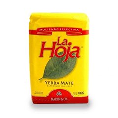 LA HOJA YERBA MATE X KG | ALMACEN DEL SOL